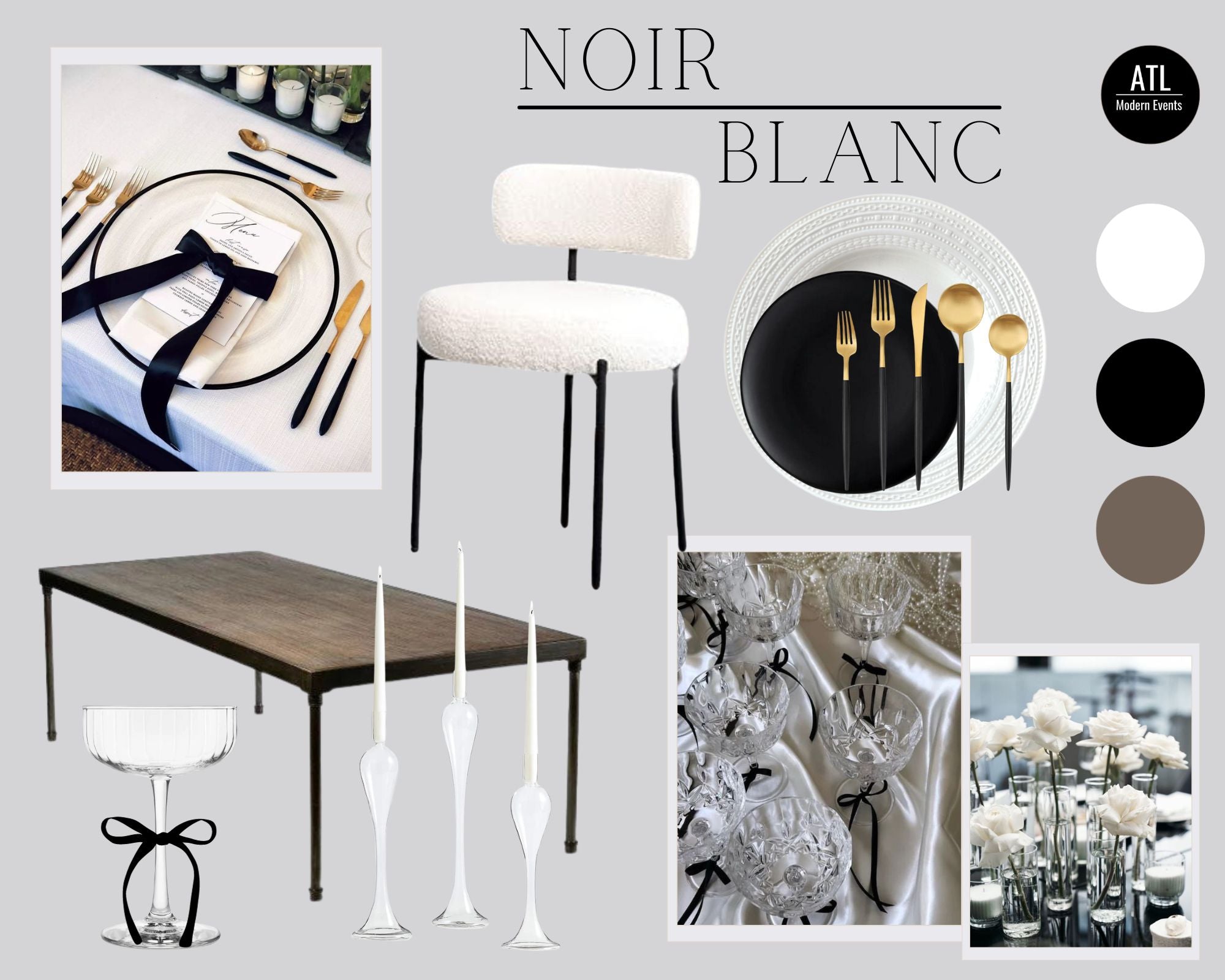 Le Noir Blanc - Modern Black & White Party – Atlanta Modern Events